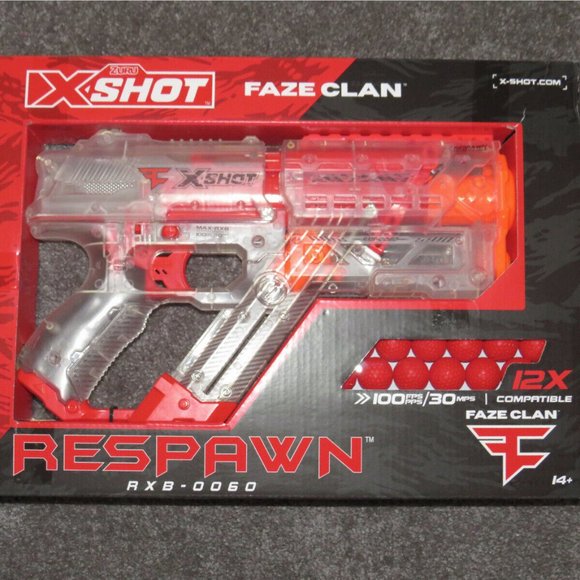 Zuru | Toys | Zuru Xshot Faze Clan Respawn With 2 Dart Balls | Poshmark